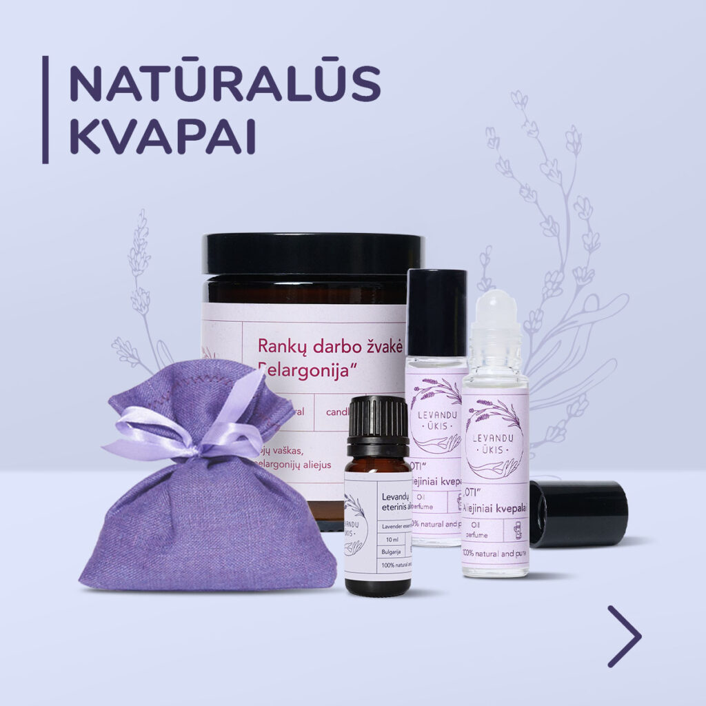Natūralūs kvapai - Levandų Ūkis